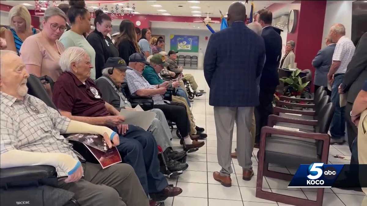 WWII veterans honored in Norman 78 years after war ended
