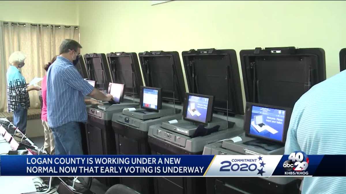 Logan County election workers handle large turnout