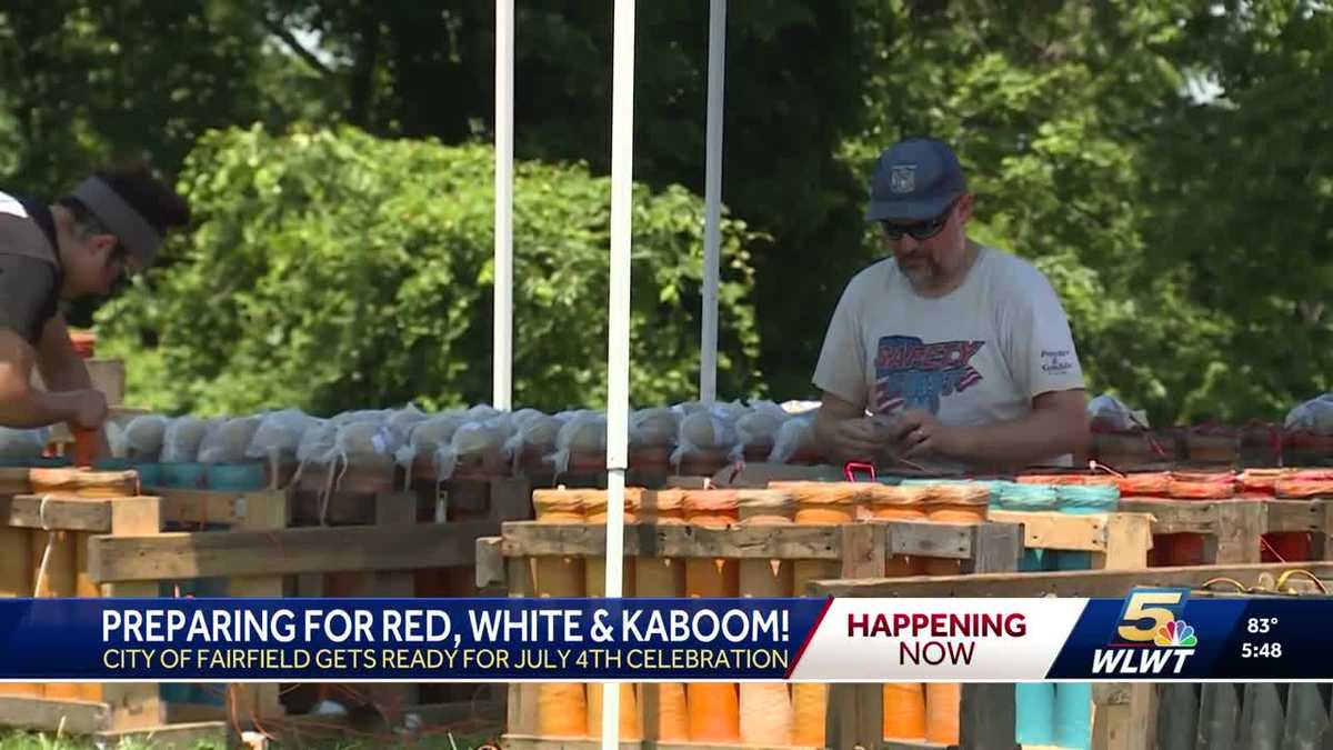 Preparations underway for Red, White, KaBOOM in Fairfield