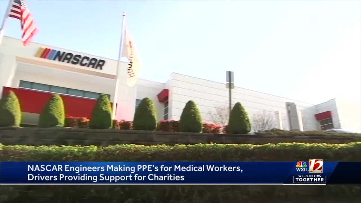 NASCAR Engineers making PPE's for medical workers; drivers providing ...