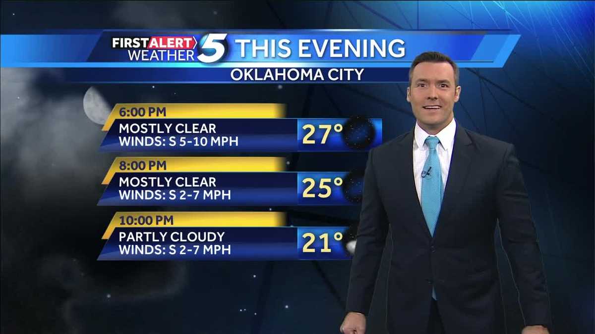 FORECAST: A chilly evening on tap