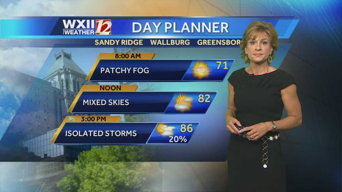 Lanie's Weather: A Warm Tuesday