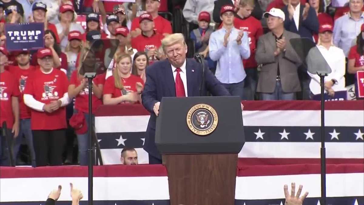 President Trump at rally in Minnesota: 'The best is yet to come'