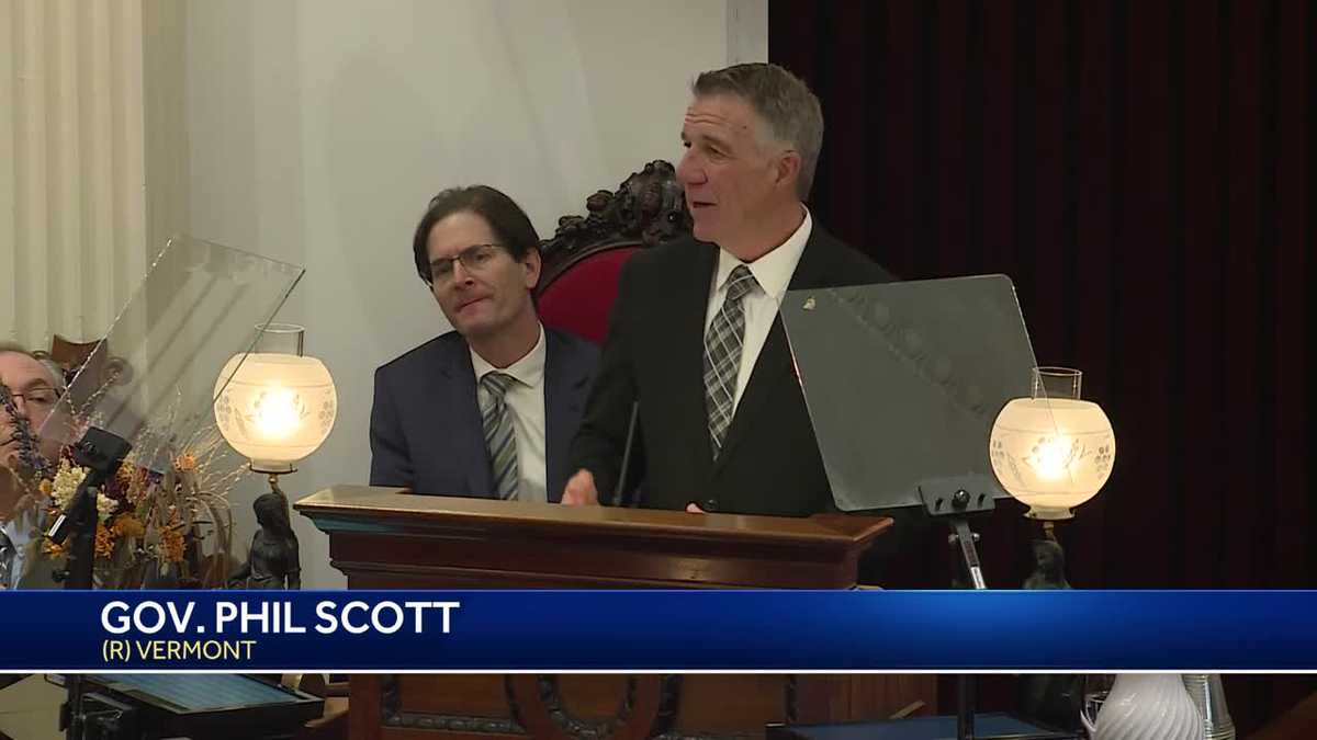 Gov. Phil Scott unveils his budget and met with mixed reaction