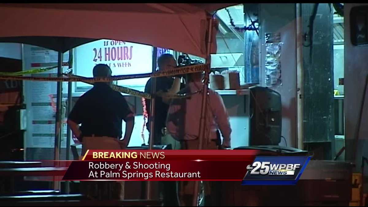 Police investigate robbery, shooting at popular restaurant