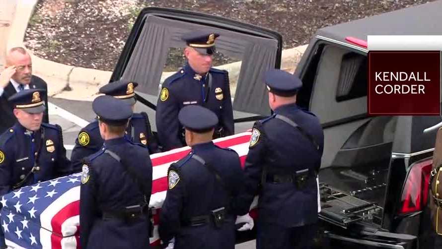 Funeral service, procession honor Milwaukee Police Officer Corder