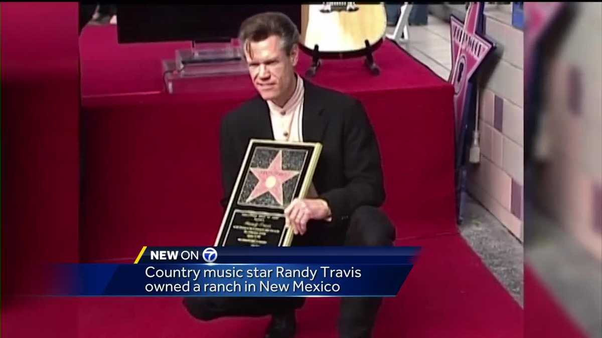 Country music star Randy Travis owned a ranch in New Mexico