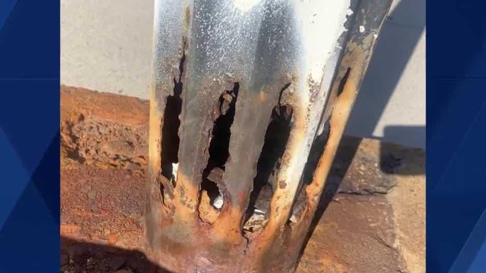 Witness describes seeing pole fall on woman on Boston bridge