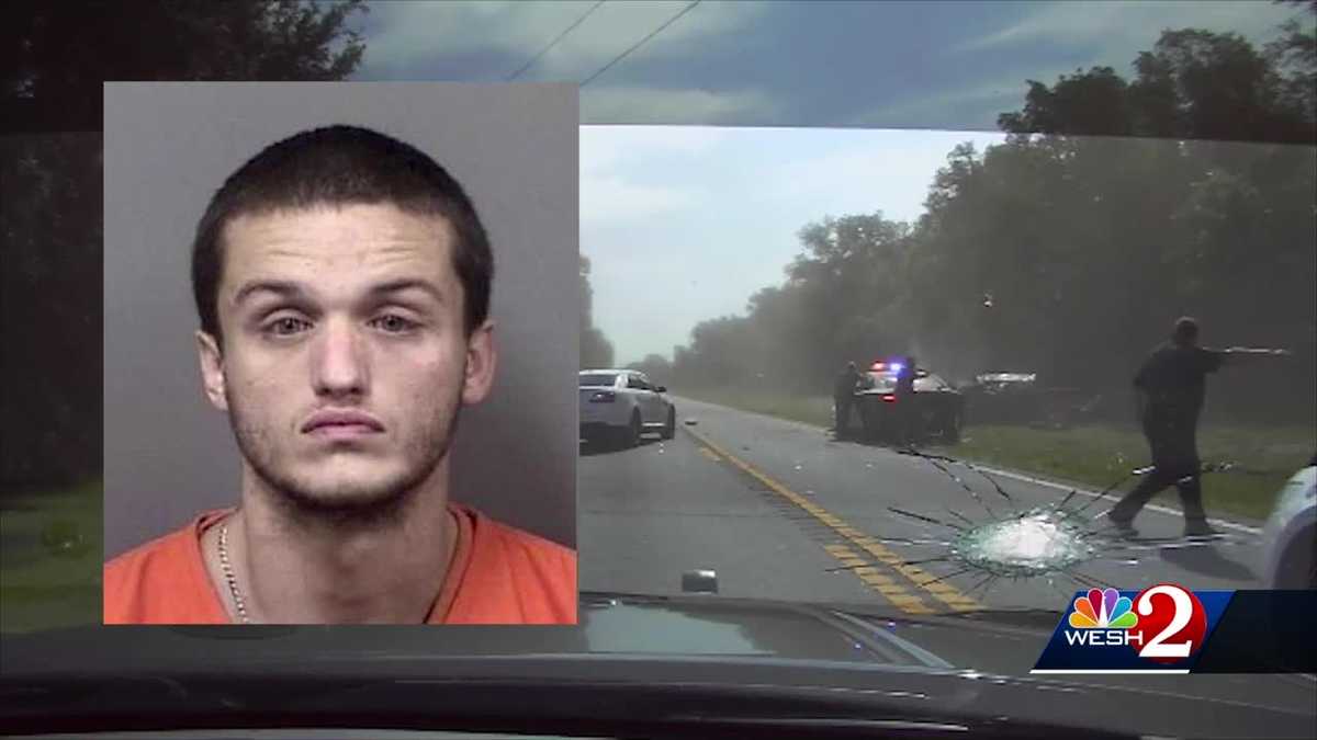 FHP: Video shows man who tries to ram, shoot law enforcement
