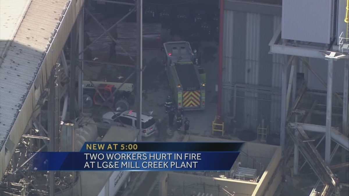 Contractors injured in fire at LG&E Mill Creek Plant