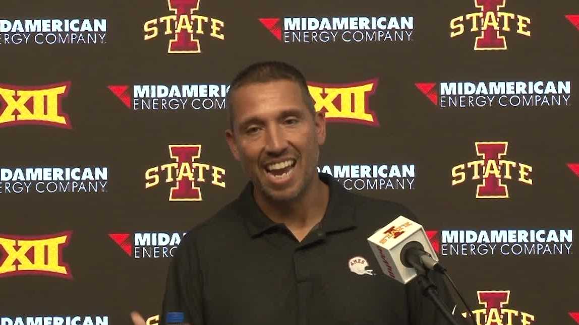 Watch Matt Campbell's full news conference from Iowa State football ...