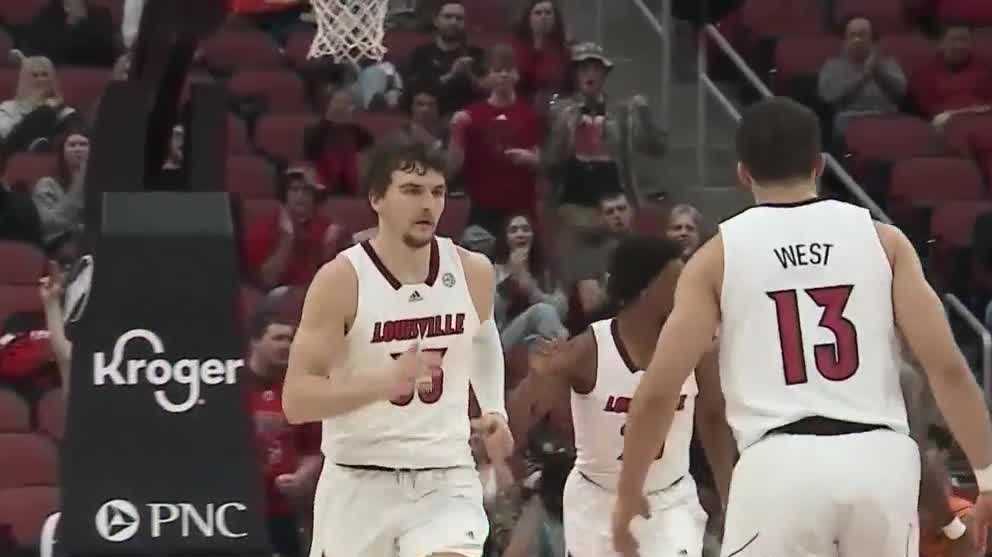 Louisville men's basketball still optimistic ahead of final home game