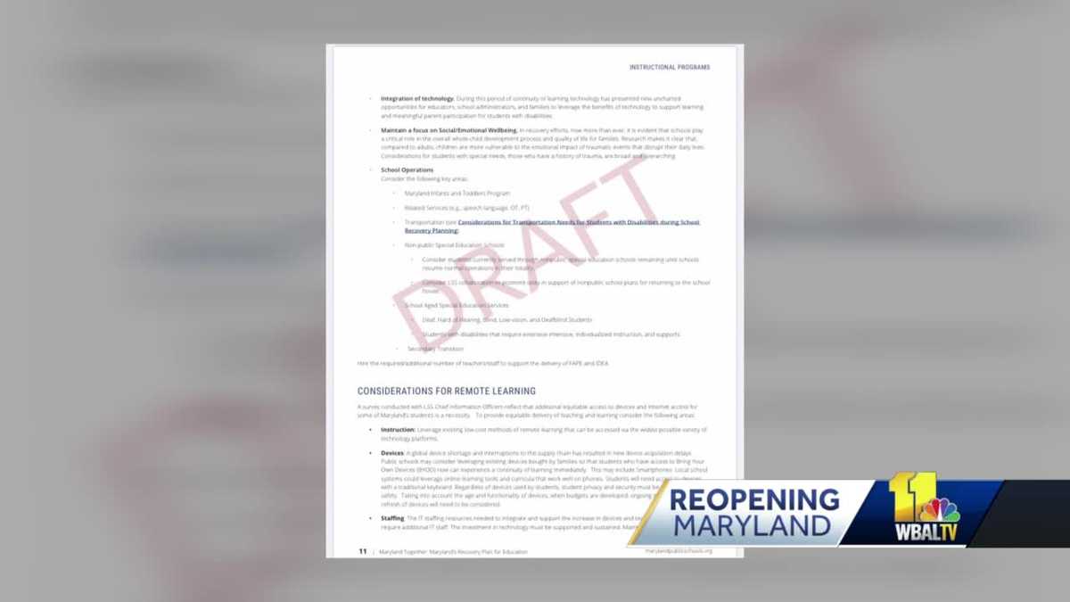 School leaders work on school recovery plan amid coronavirus pandemic