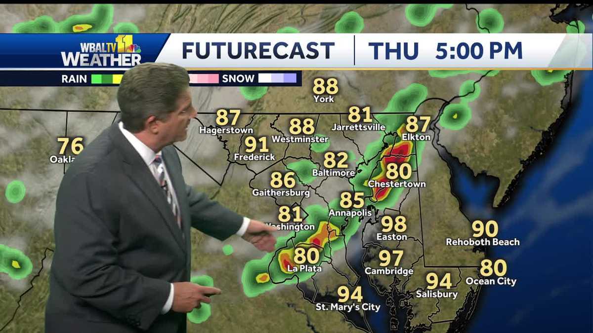 Warmer Wednesday before storms return Thursday