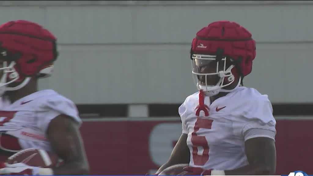 Hogs welcome back Raheim "Rocket" Sanders