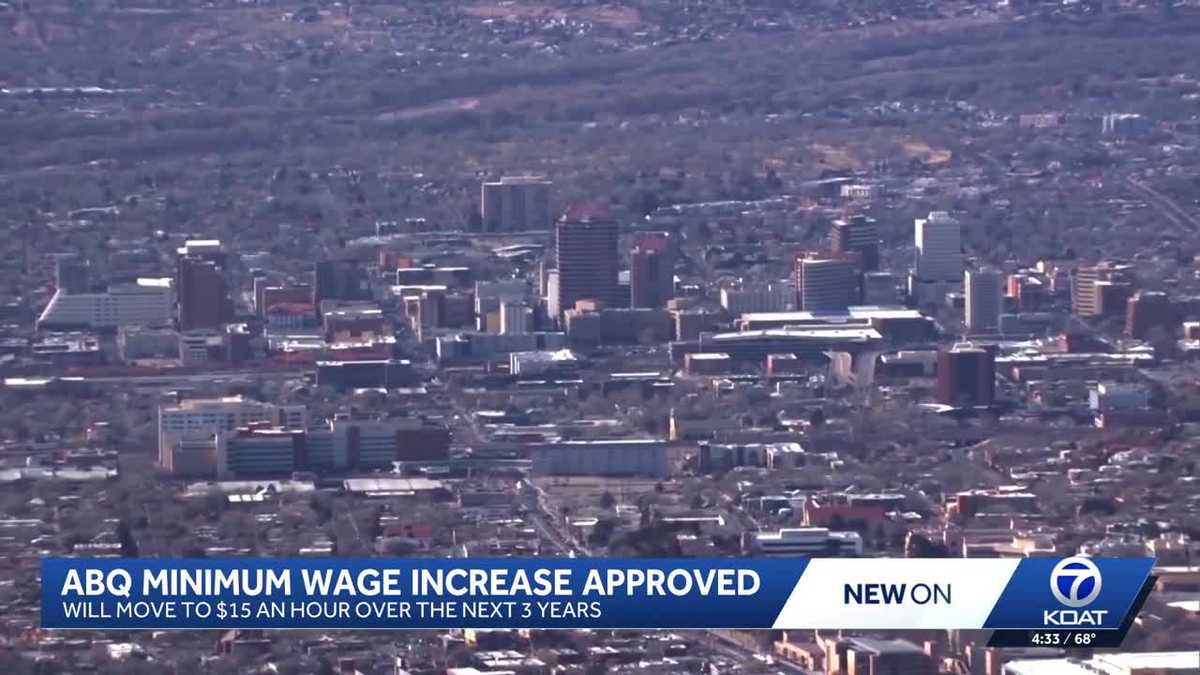 Albuquerque City Council approves minimum wage increase