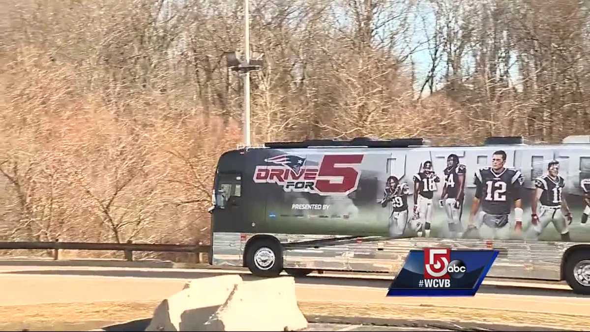 Drive for 5: Pats bus visiting fans in 16 states