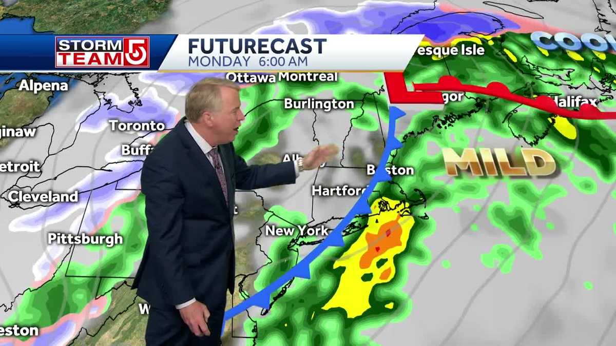 Video: Here's when the heaviest rain will impact the Marathon