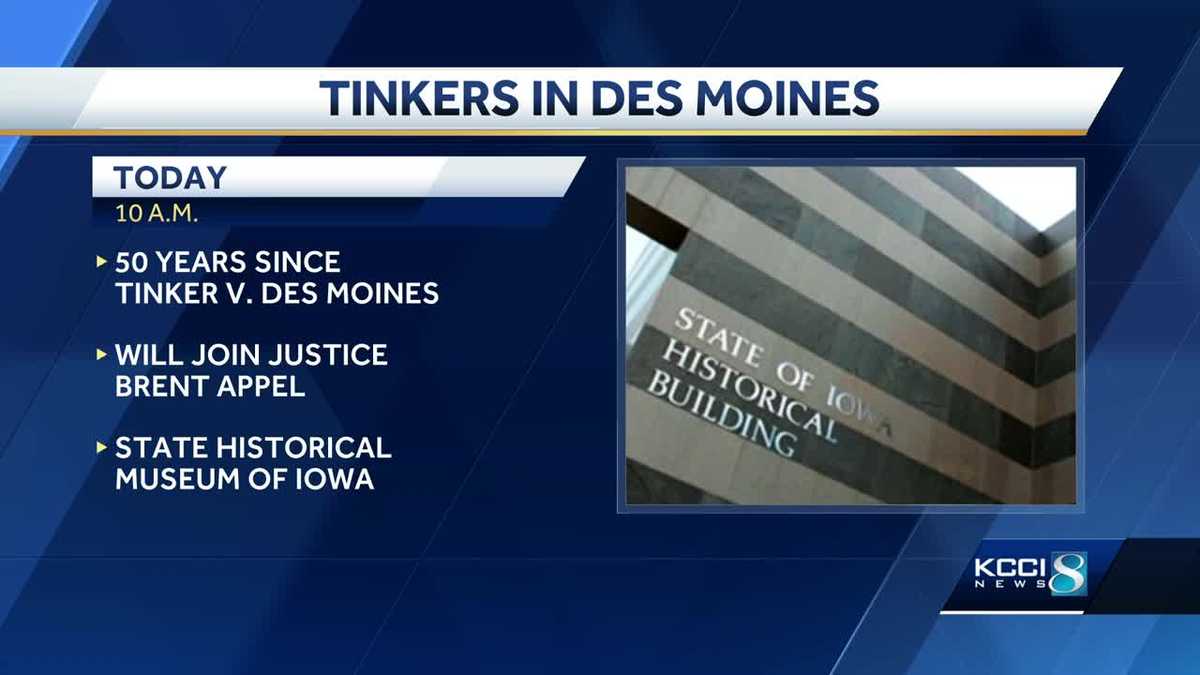 Events mark 50th anniversary of landmark Tinker vs. Des Moines ruling