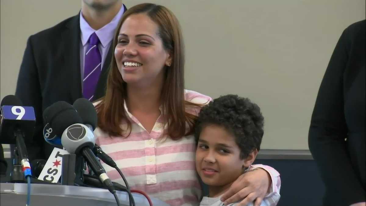 Mother 9 Year Old Son Reunited After Judges Ruling