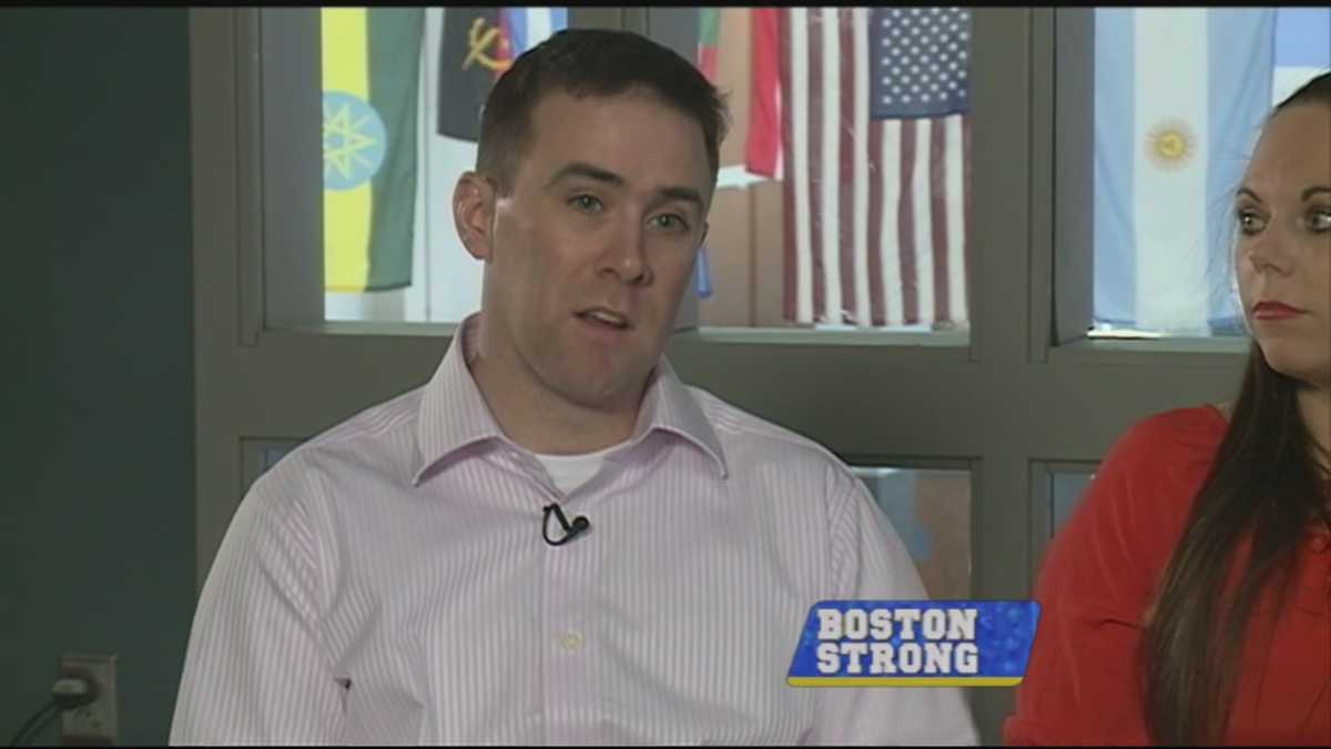 Officer who survived Boston shootout thankful for blood donations
