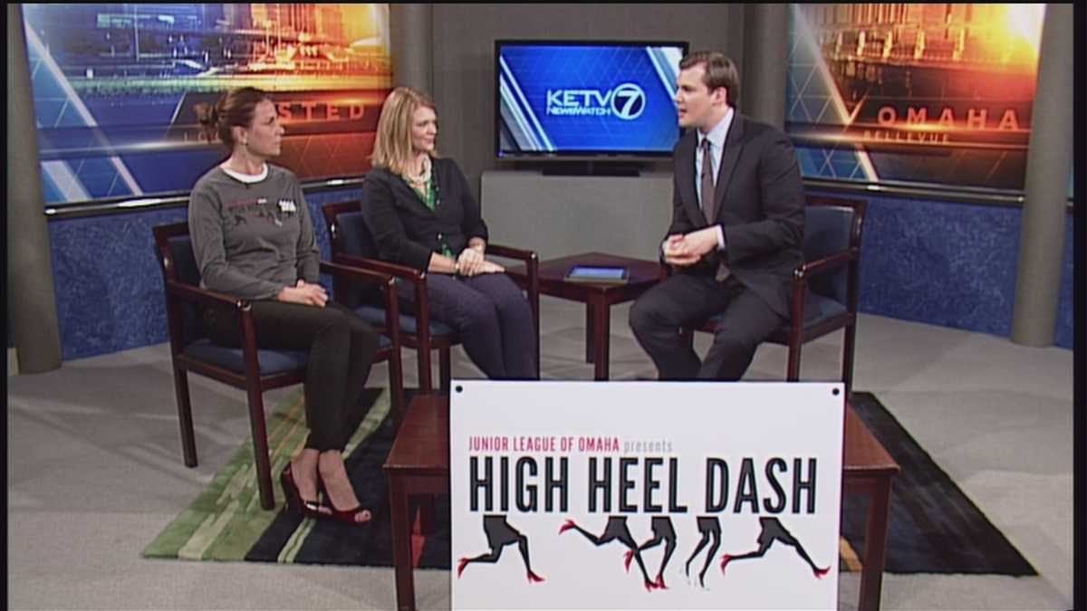 High Heel Dash in studio interview