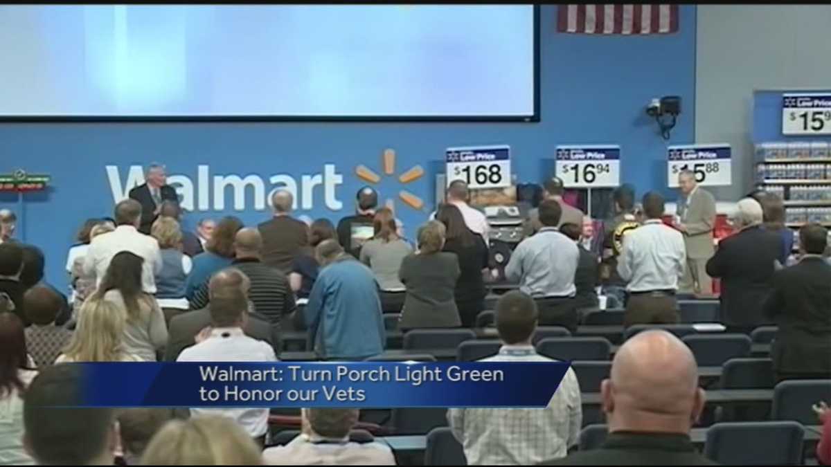 Walmart announces “Green Light” campaign to help veterans