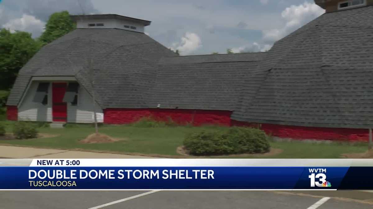 Double dome shelter offers storm protection for Tuscaloosa residents