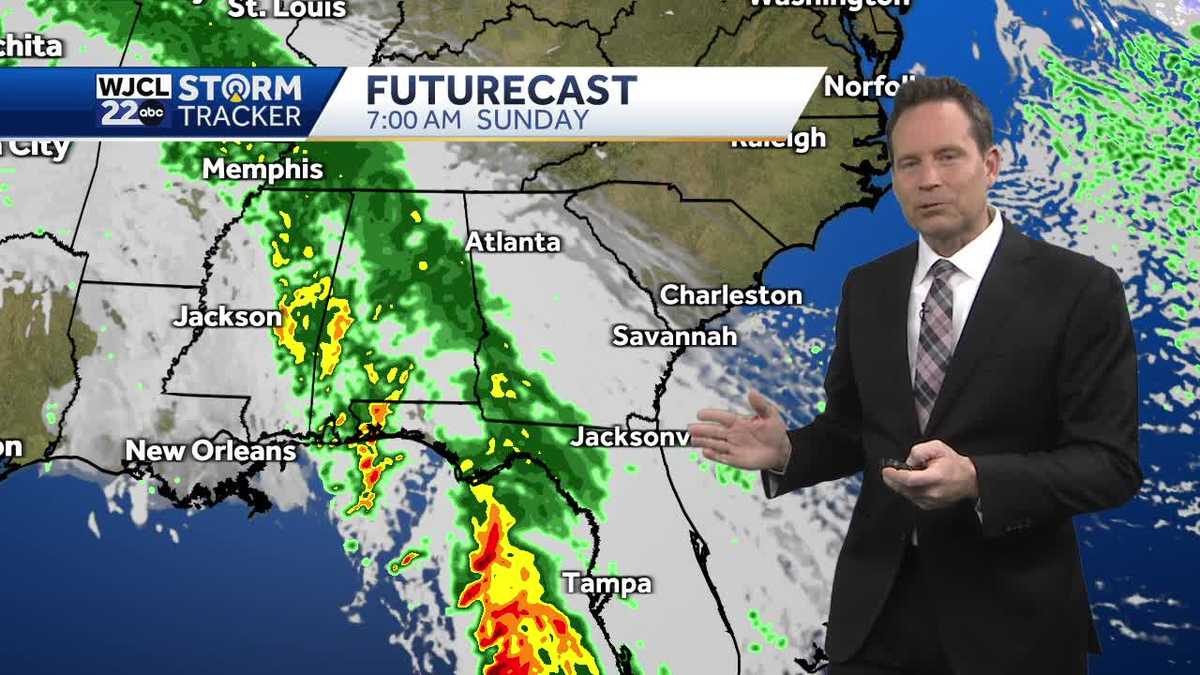 Savannah: Tracking rain chances this weekend