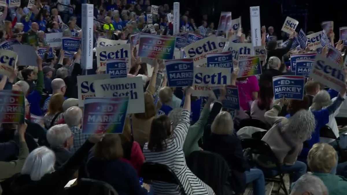 Markey and Moulton offer dueling visions at Worcester convention