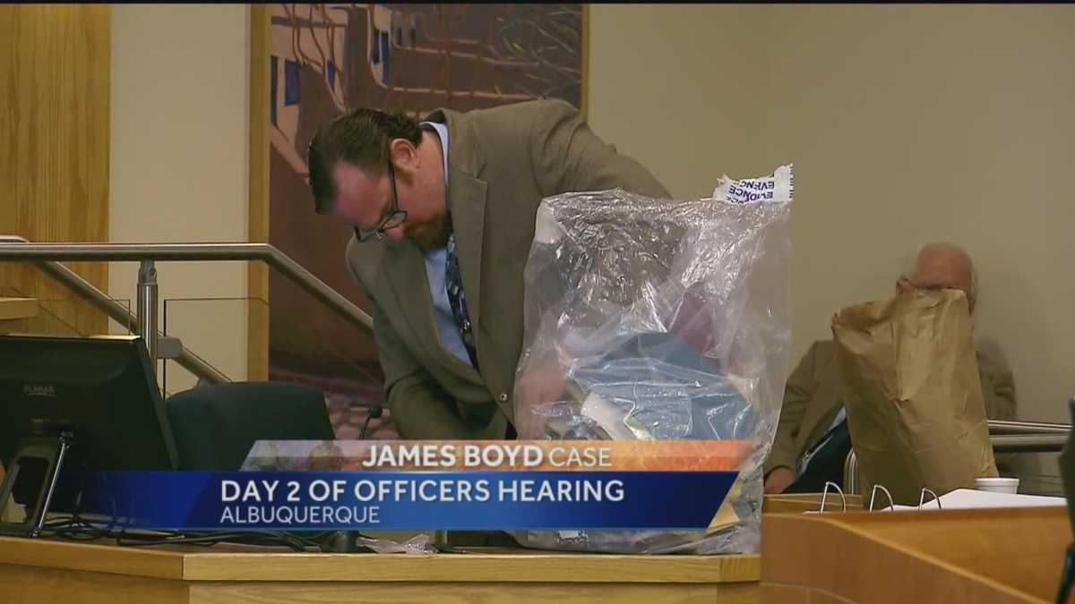 James Boyd Case: Day 2 of Officers Hearing