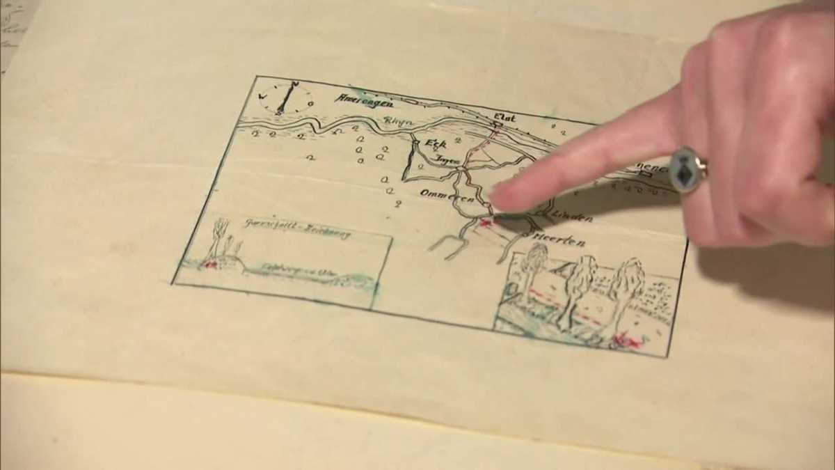 Treasure map might show where German soldiers hid millions in riches