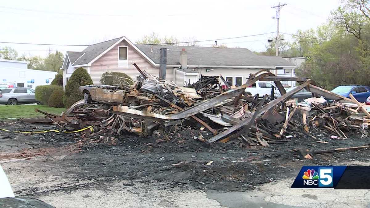 Rutland, Vermont, business burned to the ground in major blaze