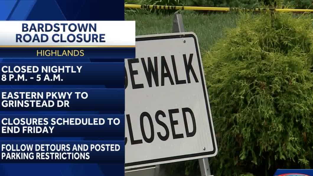 Bardstown Road closures affect Louisville commuter routes