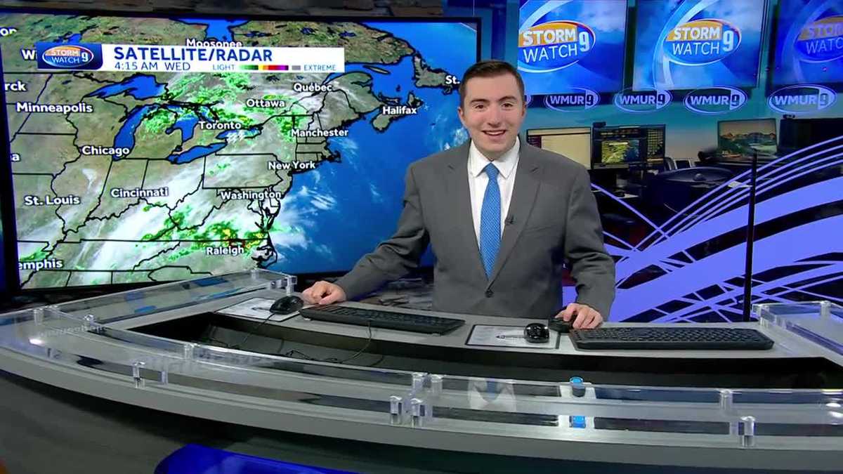 NH forecast video: Cloudy Wednesday with some scattered showers