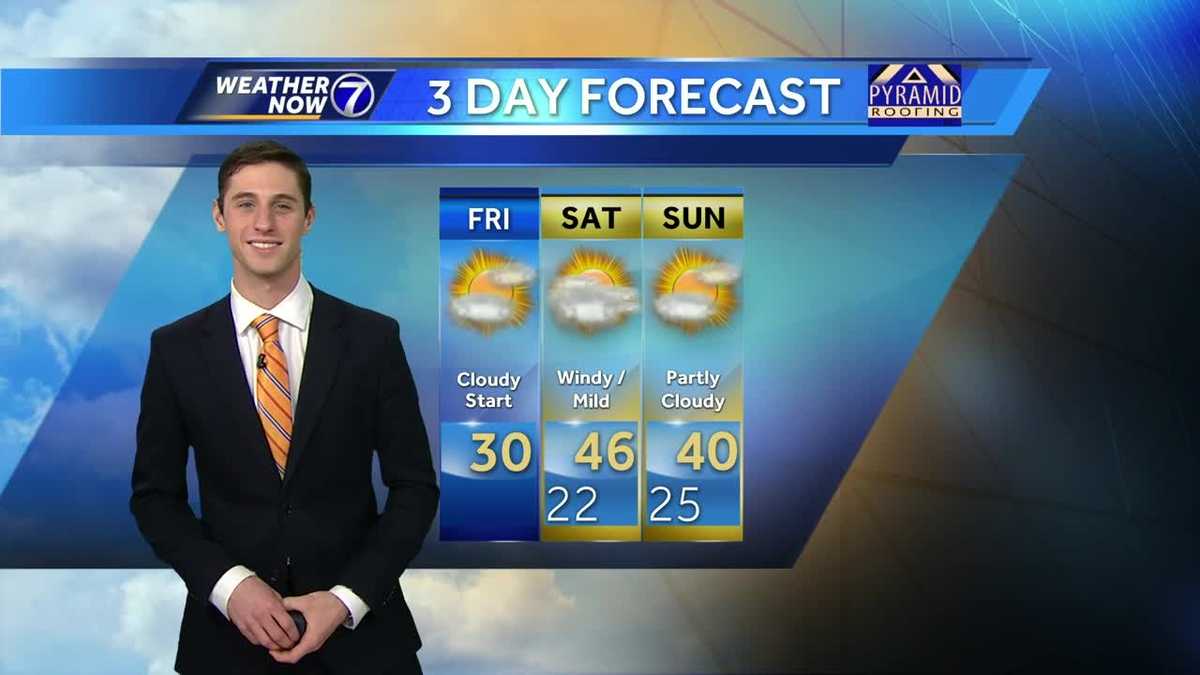Meteorologist Alex Alecci has your warm weekend forecast