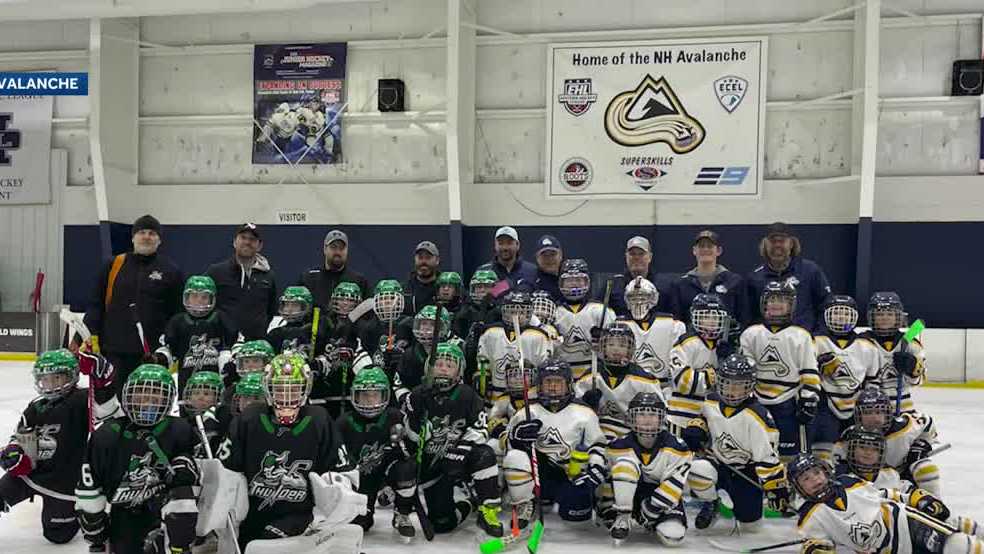NH Avalanche Youth Hockey hosted team from Lewiston, Maine