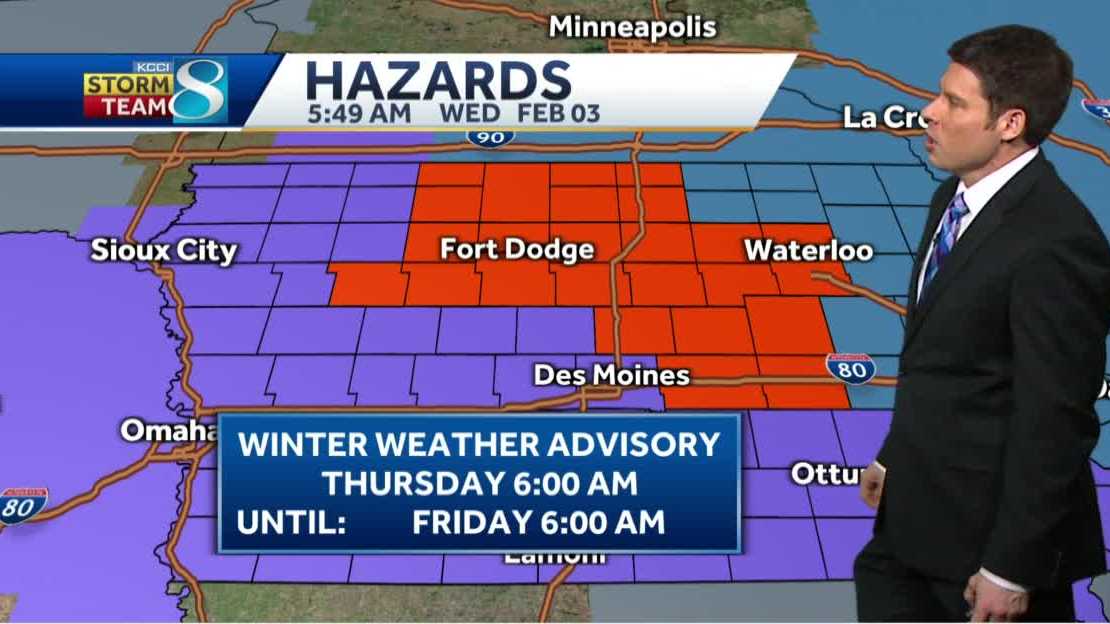 Blizzard warning issued ahead of incoming winter storm