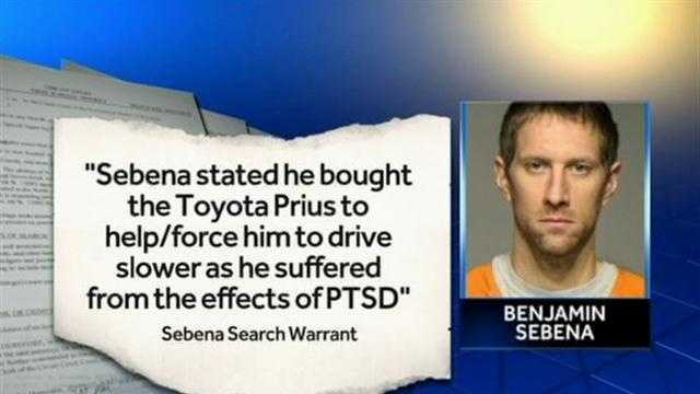 Ben Sebena could use PTSD as defense