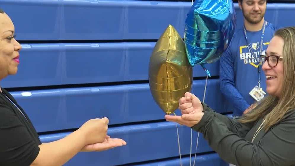 J. Graham Brown School holds rock, paper, scissors competition