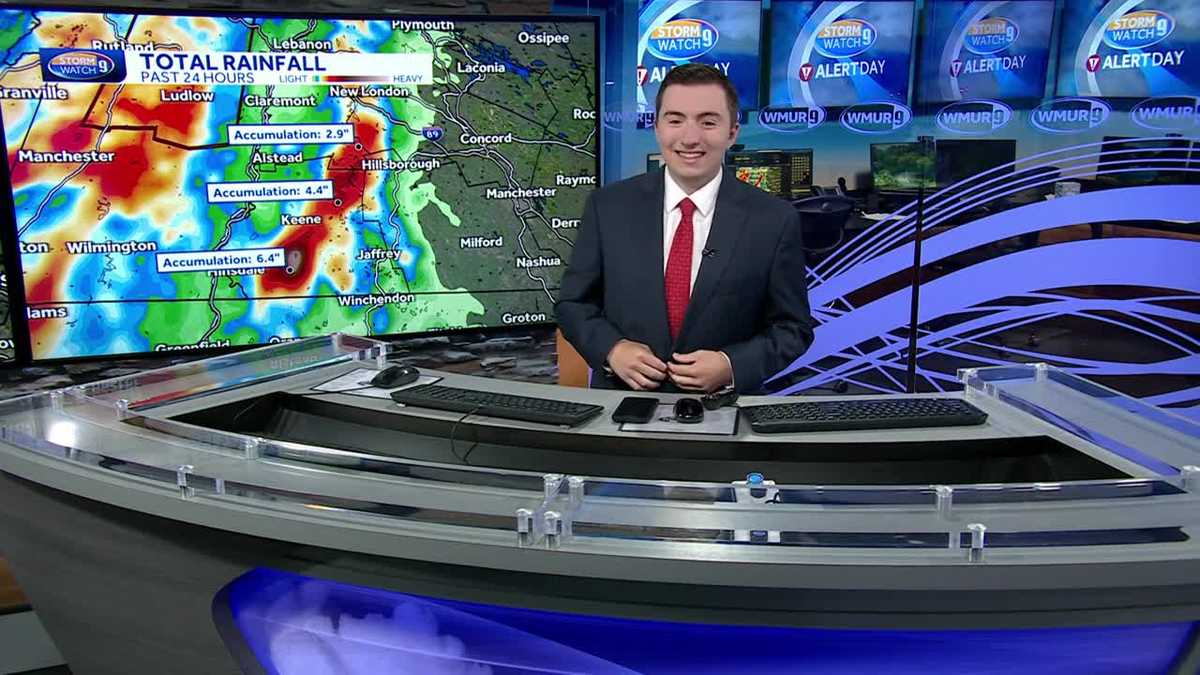 NH forecast: Flash flooding concerns and downpours