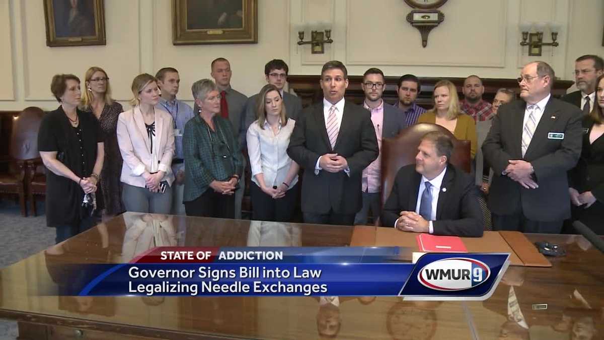 Needle exchange bill signed into law