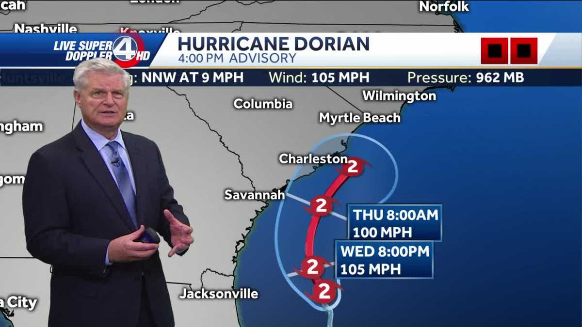 John gives latest timing on Dorian