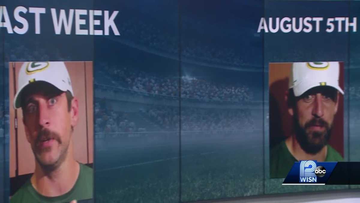 Beard watch: Packers QB goes through different looks during training camp
