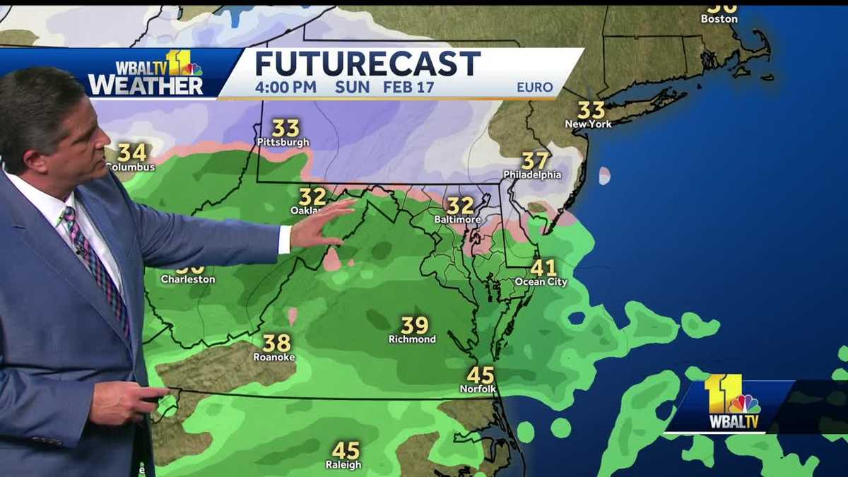 Say goodbye to warm weather; snow still possible