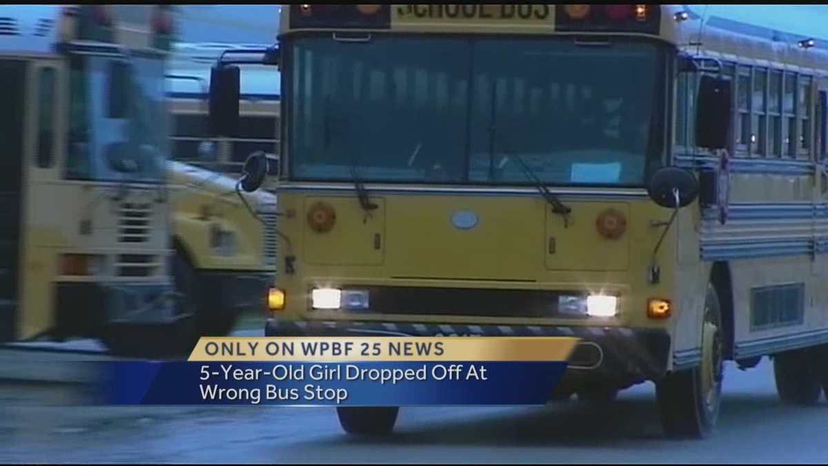 Girl, 5, dropped off at wrong bus stop