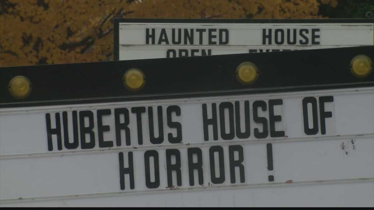 Last year for haunted house in Hubertus