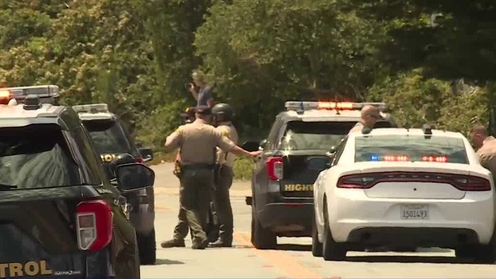 Standoff between suspect and law enforcement in California
