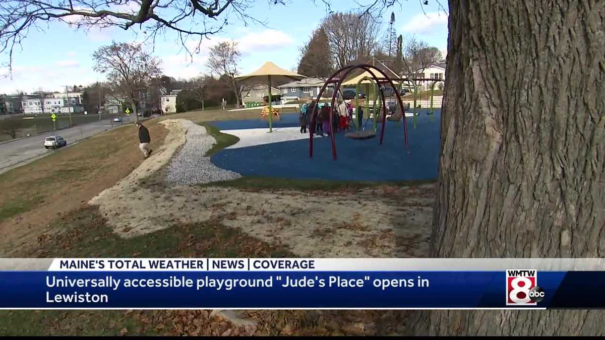Universally accessible playground opens In Lewiston Universally accessible playground opens In Lewiston