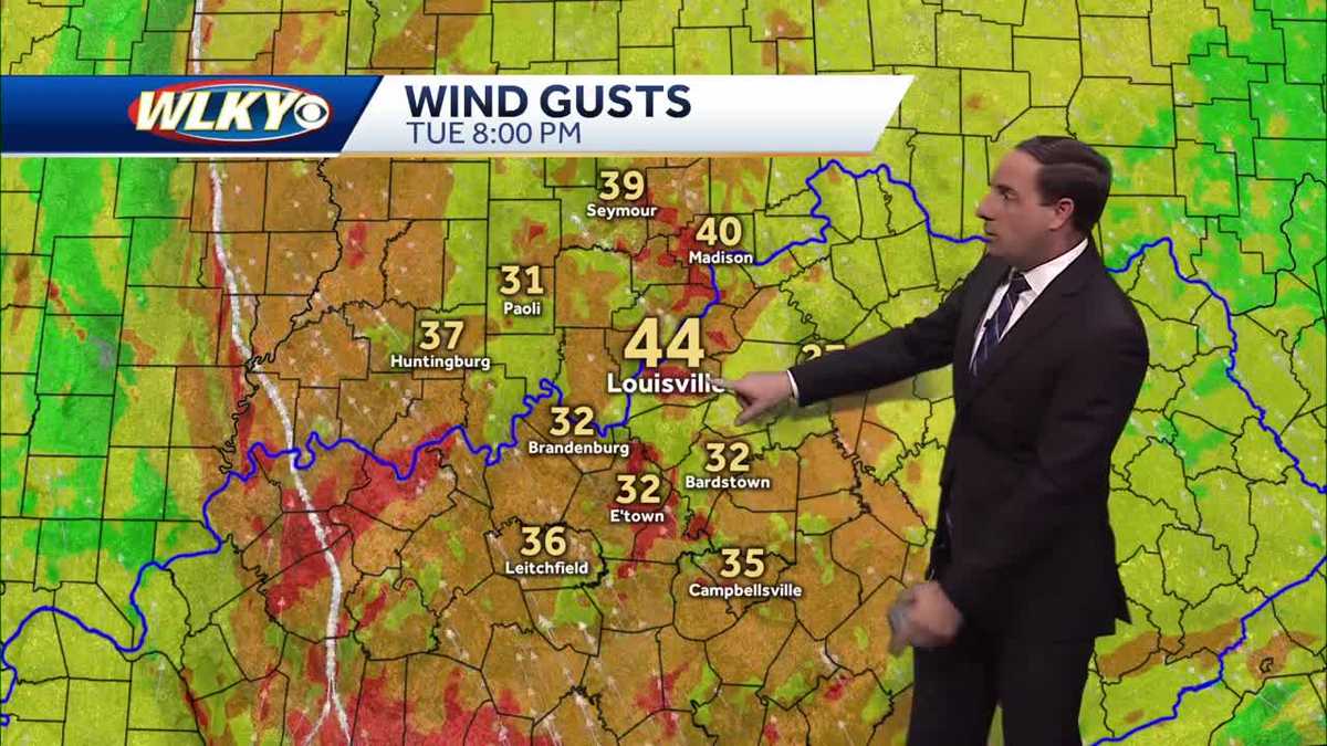 Windy conditions on the way for Tuesday & Wednesday